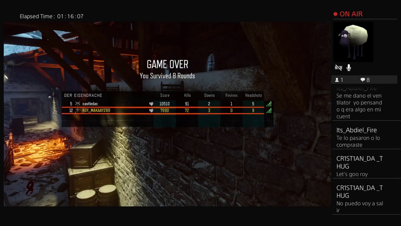 Zombies with castle bo3 - YouTube