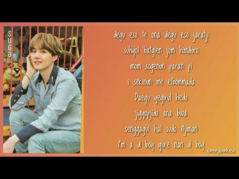 How To Rap: BTS - Ma City Suga part [With Simplified Easy Lyrics] - YouTube