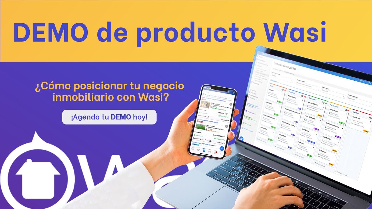 ¿Cómo posicionar tu negocio inmobiliario con Wasi? - YouTube