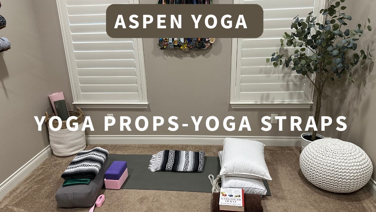 Yoga Props-Yoga Straps @aspenfitnessyoga - YouTube