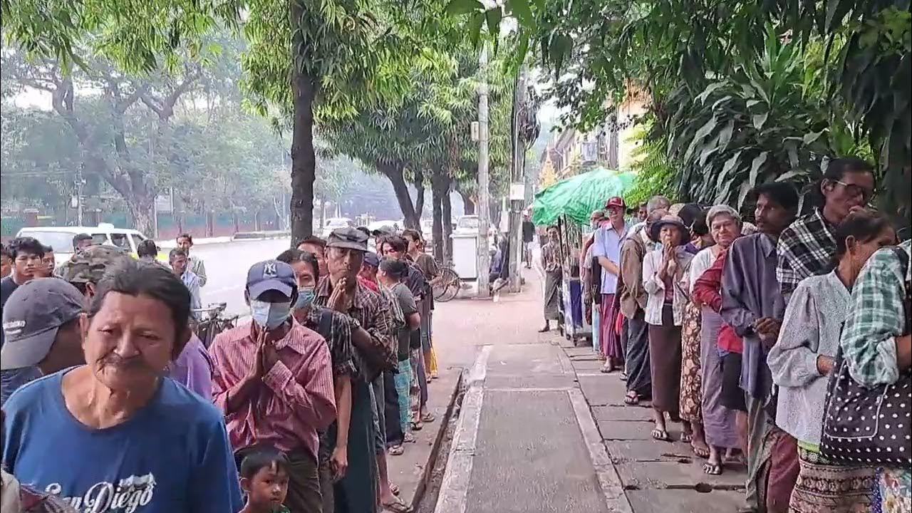28 1 24 သရက်တောကျောင်းတိုက် သဘာဝတရားရိပ်သာ၌ နေ့စဥ် ထမင်း ဟင်း အဟာရဒါန