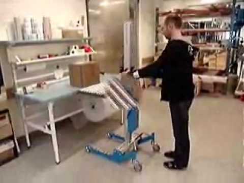 Advanced Handling - Pronomic Lifting Trolley with roller platform ...