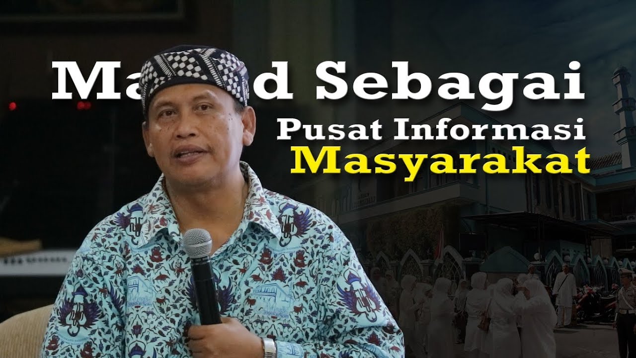 Pelatihan Menejemen Masjid (2) Ust Muhammad Jazir, ASP, Data Masjid ...