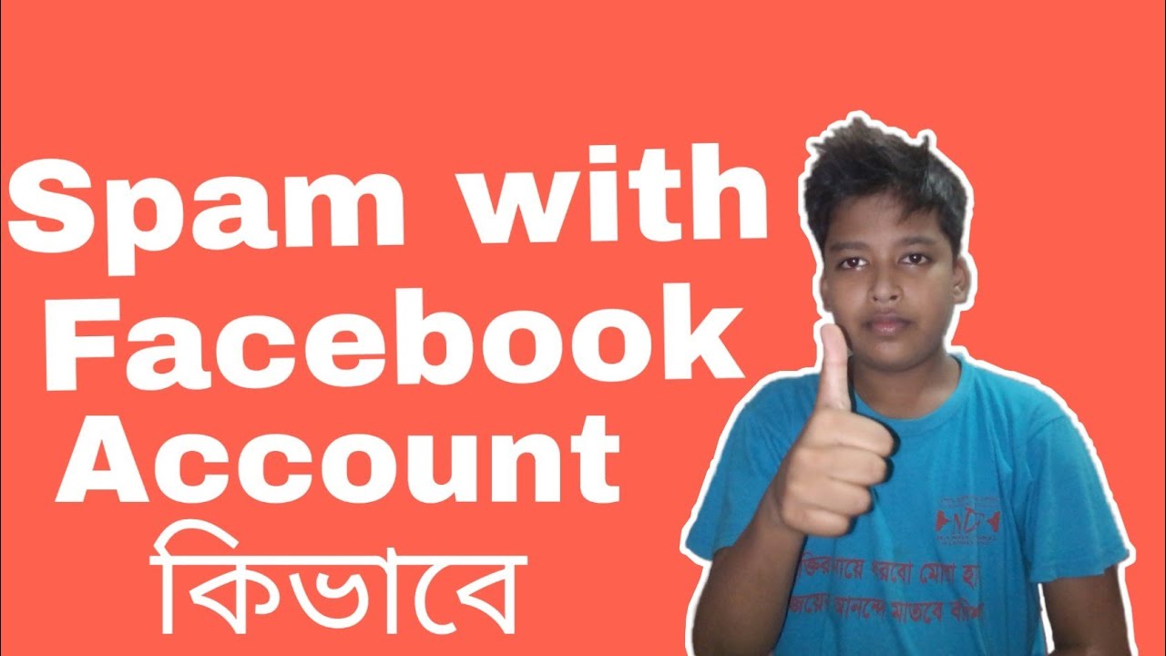 How to spam Facebook account....? - YouTube