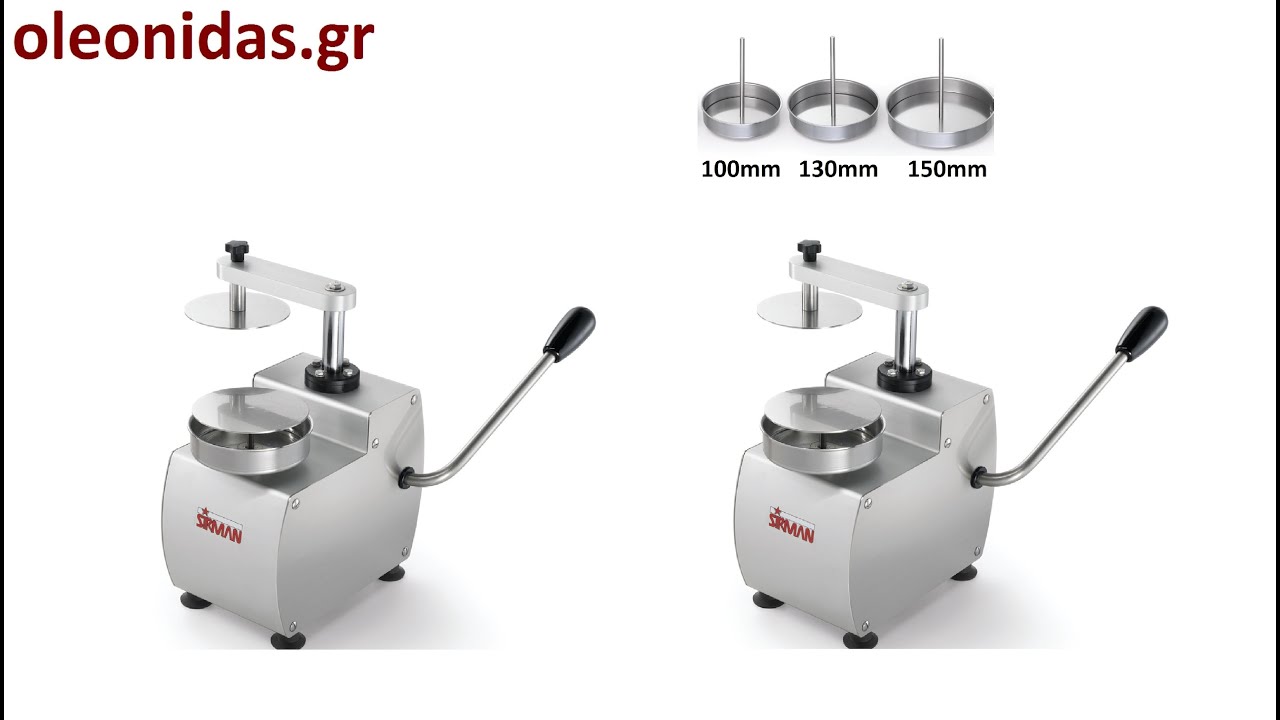 Φορμαριστικό Μπιφτεκιών Multipatty με 3 καλούπια Manual Hamburger Press ...