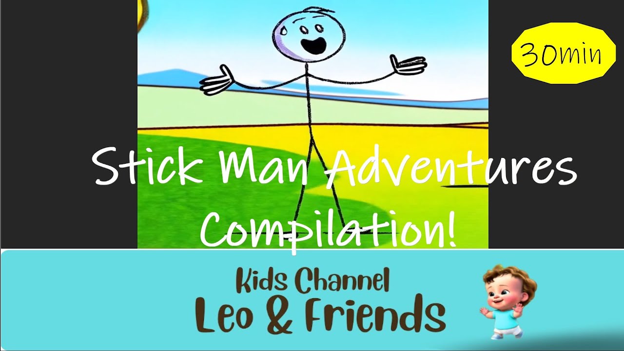 🎭 Stick Man Adventures Compilation! | Fun, Action & Creative Stick ...