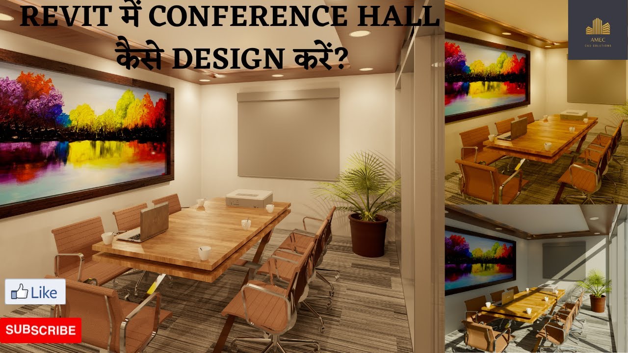 HOW TO DESIGN CONFERENCE HALL IN REVIT? Manisha Yadav | AMEC CAD ...