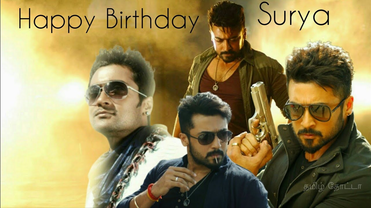 Happy birthday surya | A Tribute to surya - YouTube