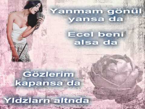 Tuba Büyüküstün (yildizlarin altinda with lyrics )