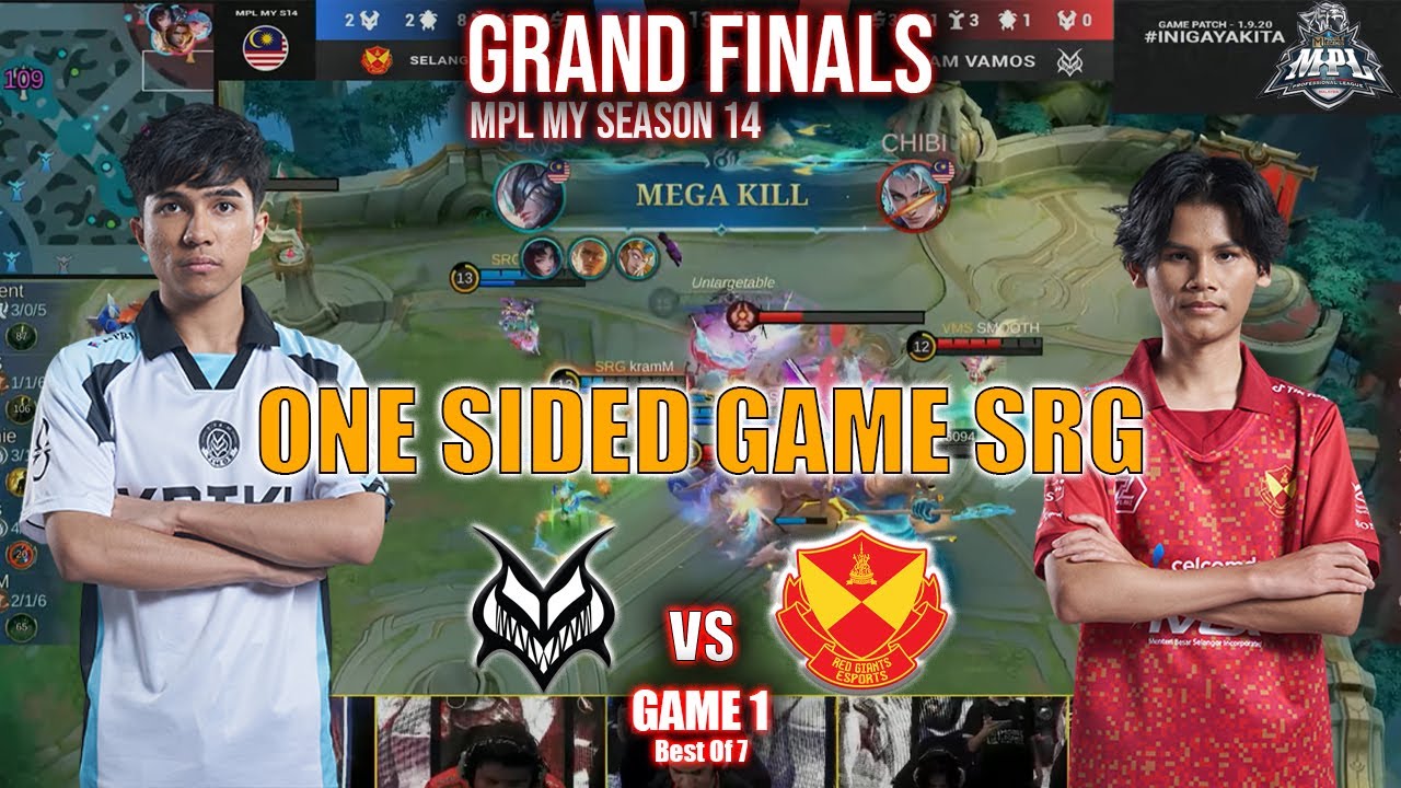 ONE SIDED GAME SRG | VAMOS VS SRG - GAME 1 | MPL MY S14 | GRAND FINALS ...