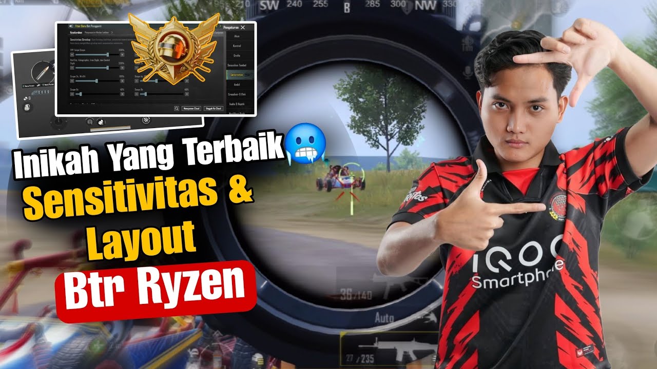 Sensitivitas PUBG Mobile Terbaik 2025 | Sensitivitas BTR Ryzen Terbaru ...