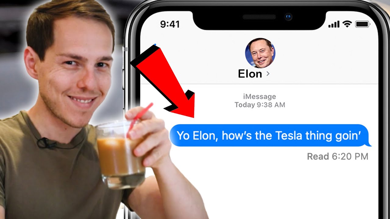 When you can casually text Elon Musk | Carl Medlock | Graham Stephan ...