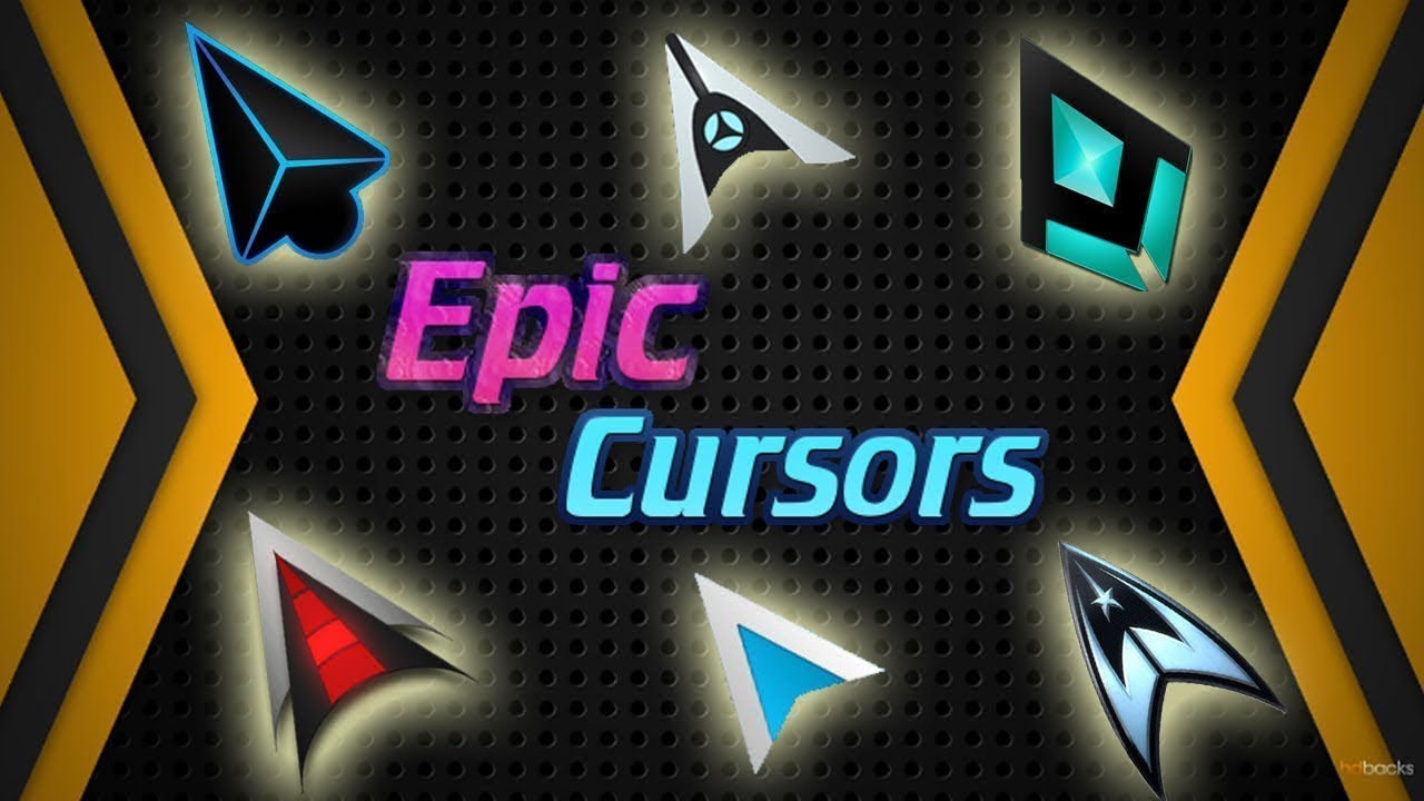 How to get Cool cursors on Windows 10/8/7 - Epic Cursors - Gaming Cursors - YouTube