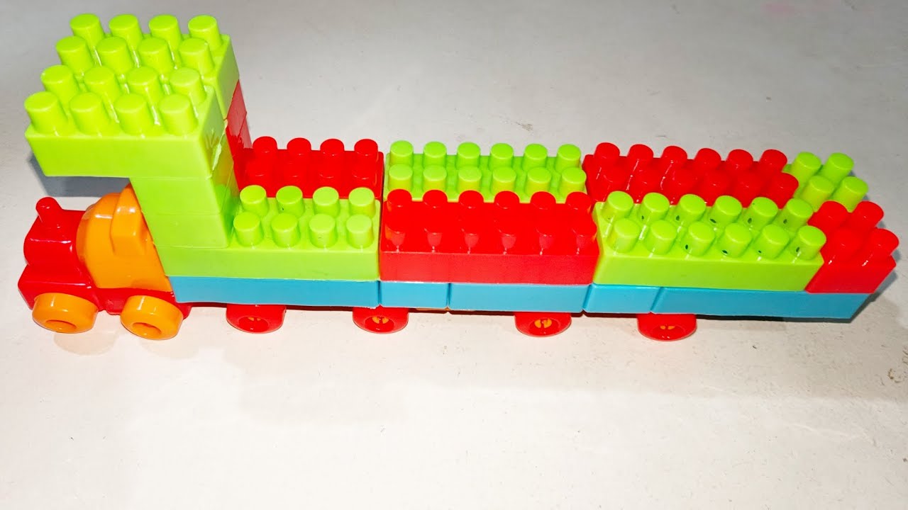 Satisfying DIY car / building blocks / block game / lego building ...