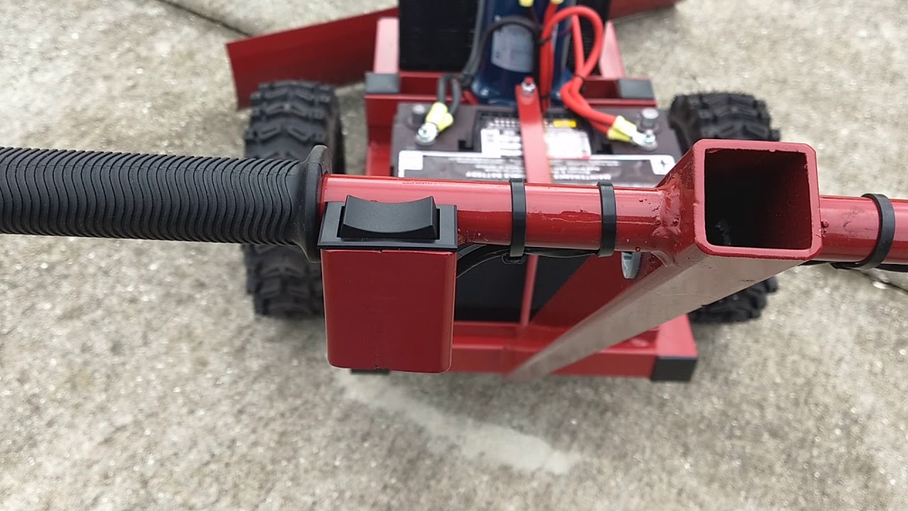 Little Green Monster bucket loader Snow & grading lgmusa.com - YouTube