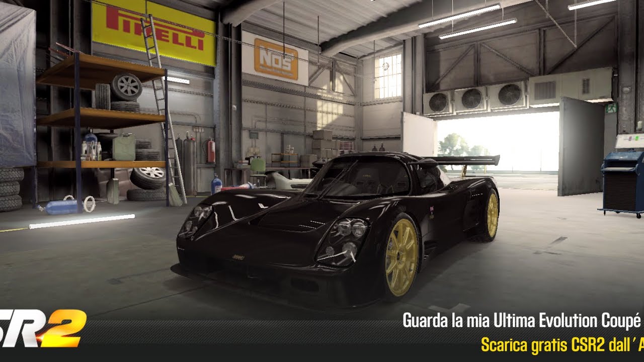 [CSR2] Ultima Evolution Coupè (purple) shift and tune for 7.57x - YouTube