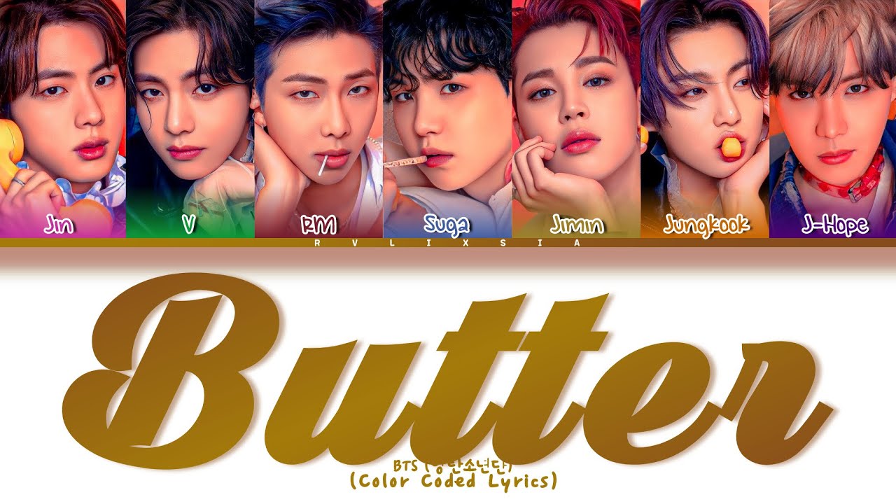 BTS (방탄 소년들) - Butter (Color Coded Lyrics) - YouTube