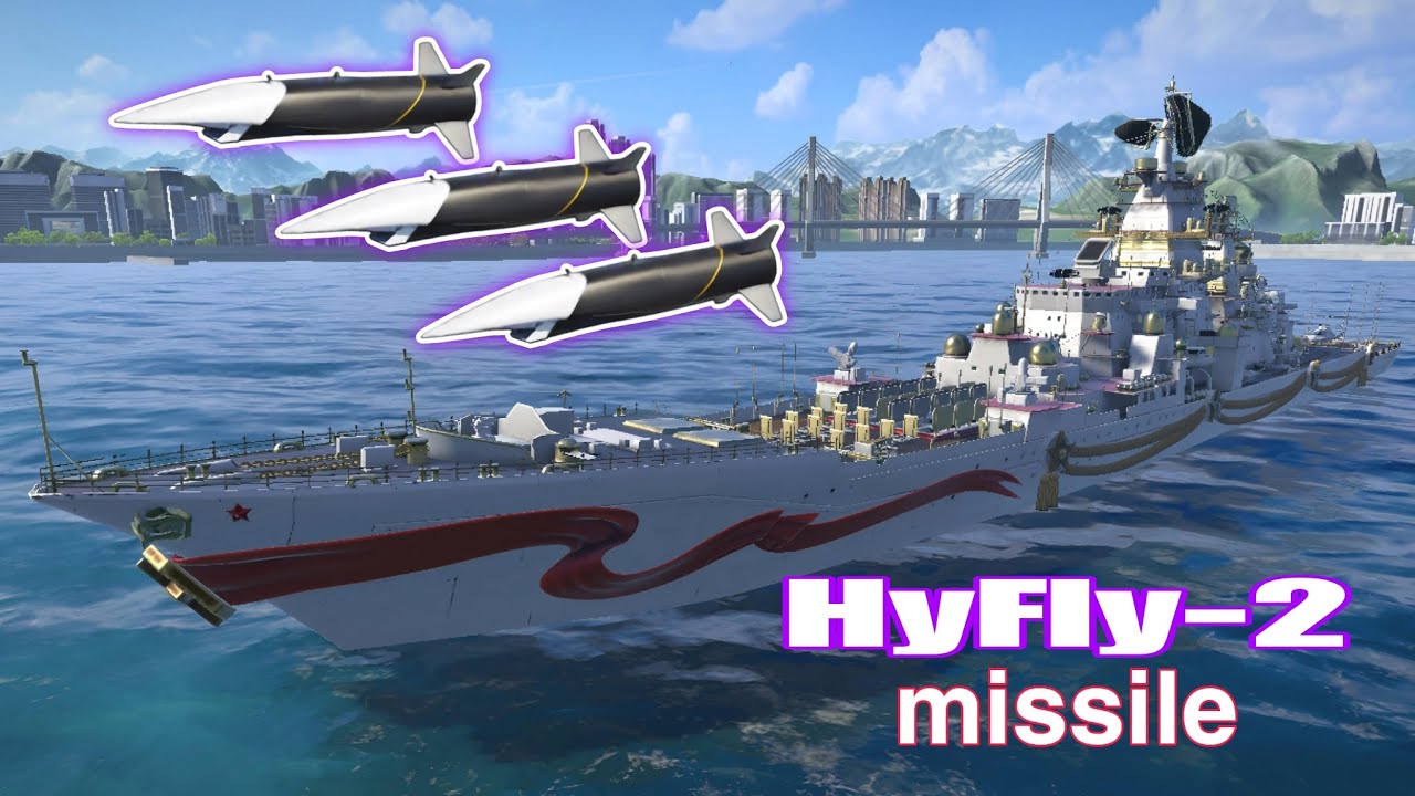 New Legendary missile HYFLY-2 in action : Modern Warships - YouTube
