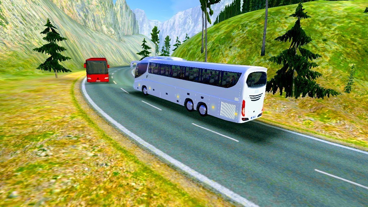 New Mountain Roads || New Huge Update Bus Simulator Ultimate Android ...