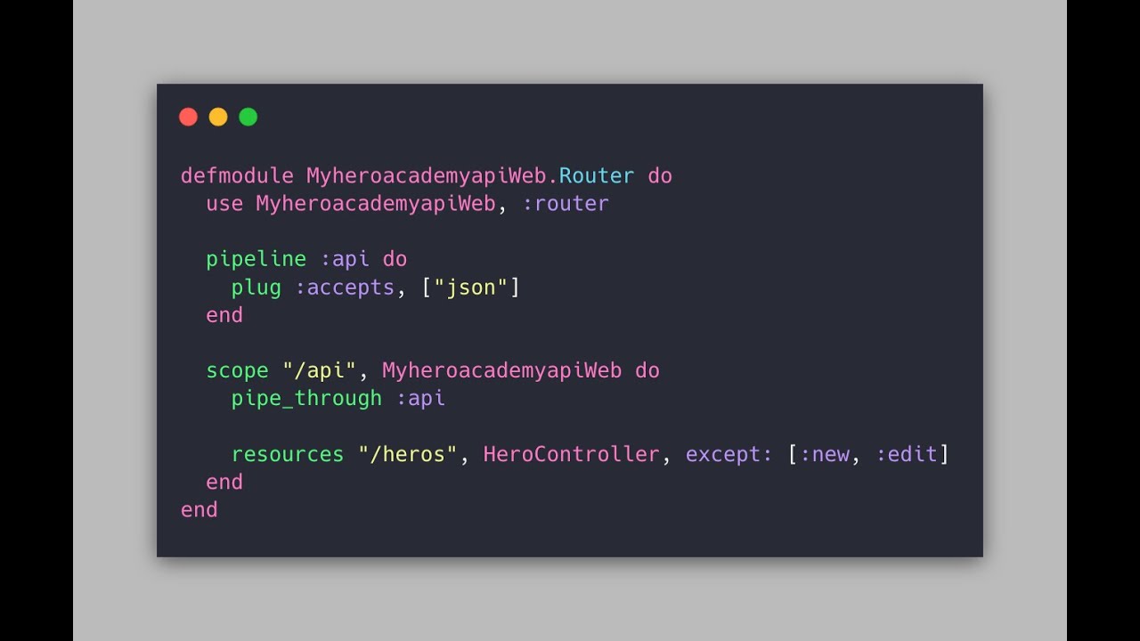 2 Simple Get Request Elixir And Phoenix Rest Api Youtube