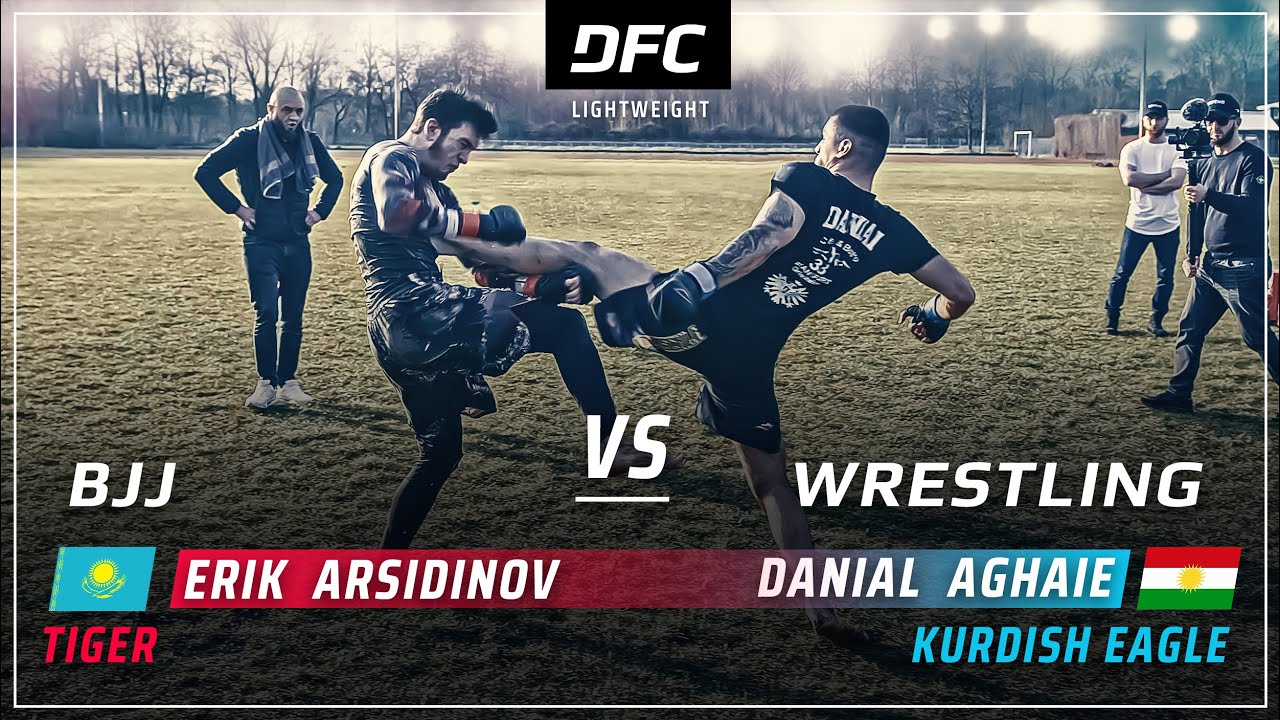 BJJ-Champ vs. Freestyle-WRESTLER | Crazy STREETFIGHT | DFC - YouTube