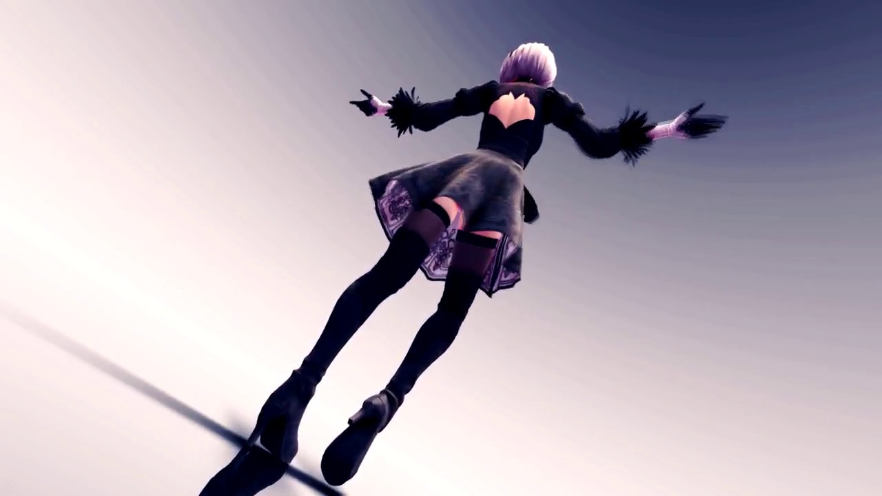 【MMD】Gokuraku Jodo【2B NieR Automata】 DL Motion - YouTube