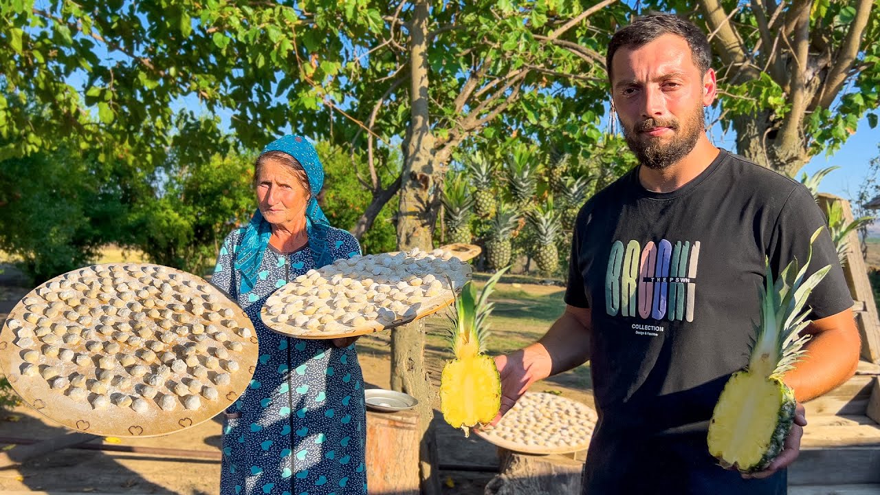 A VILLAGER'S BEST DISH! COOKING DUSHBERE THE AZERBAIJANIAN TRADITIONAL ...