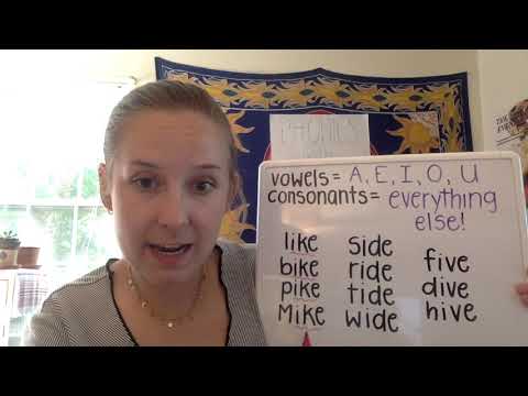 Phonograms With a Vowel-Consonant-Silent e (VCe) Pattern, Part 2 - YouTube