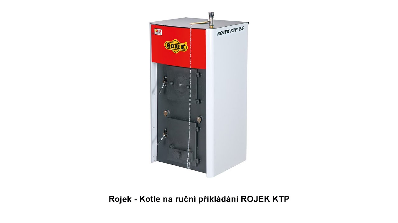 ROJEK - Kotle na ruční přikládání ROJEK KTP - YouTube