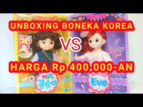 MAINAN BONEKA || EPS. UNBOXING BONEKA KOREA KONGSUNI DAN BALLERINA EVE @toyratv5652