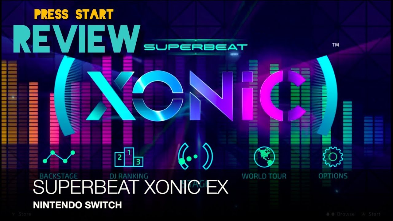 SUPERBEAT: XONiC EX - REVIEW [NINTENDO SWITCH] - YouTube