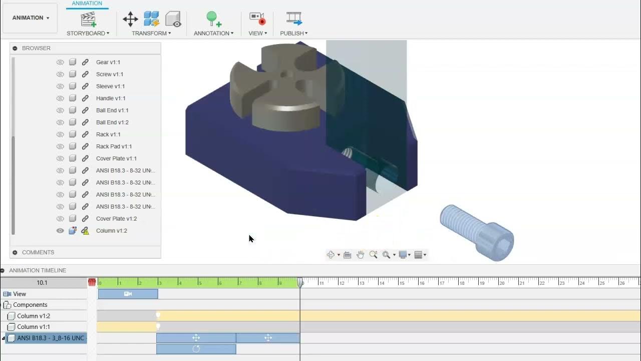 Illusion of Changing Opacity for Column - YouTube