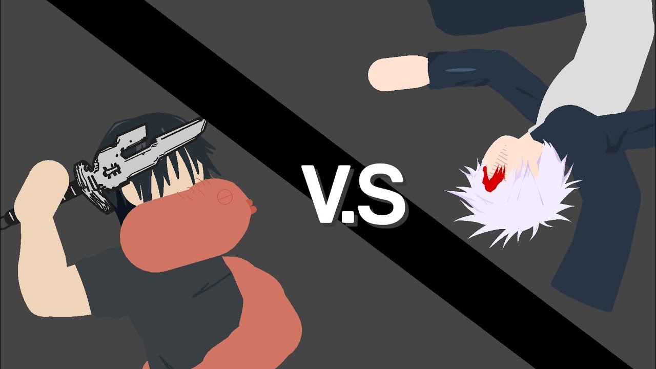 Gojo vs Toji part 2 ( FINAL ) STICK NODES - YouTube