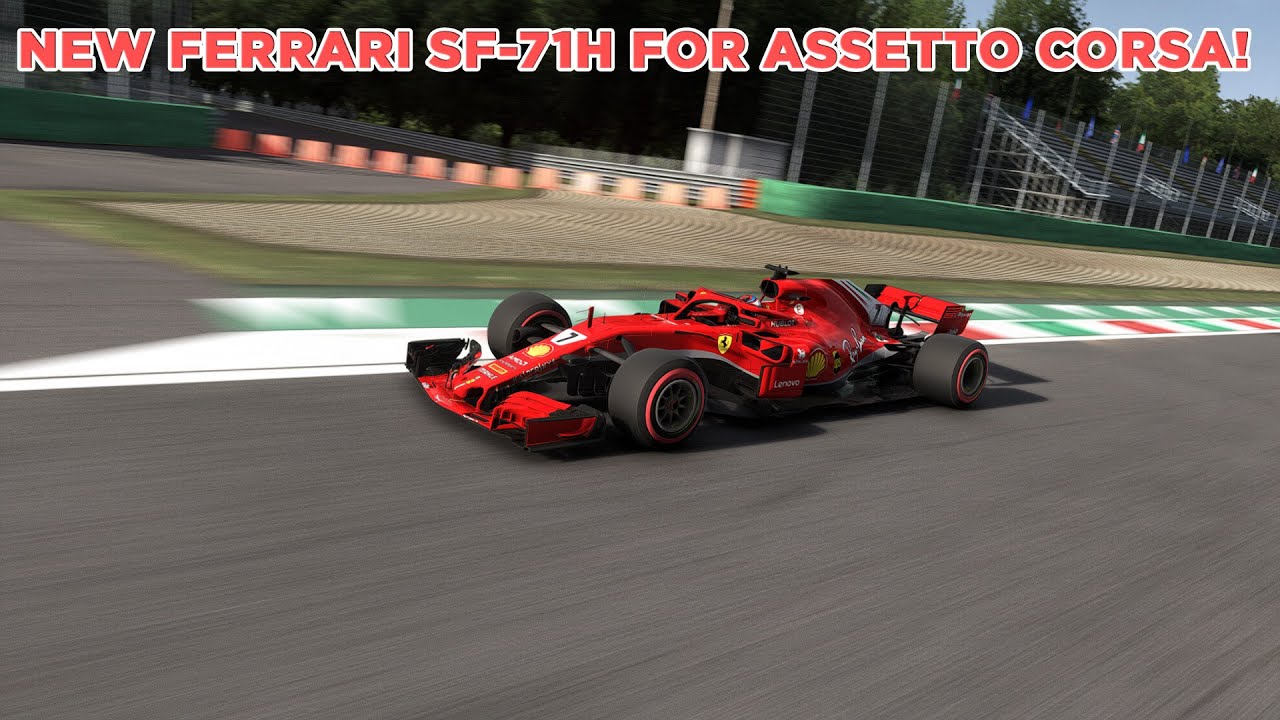 New Ferrari SF-71H for Assetto Corsa! - YouTube