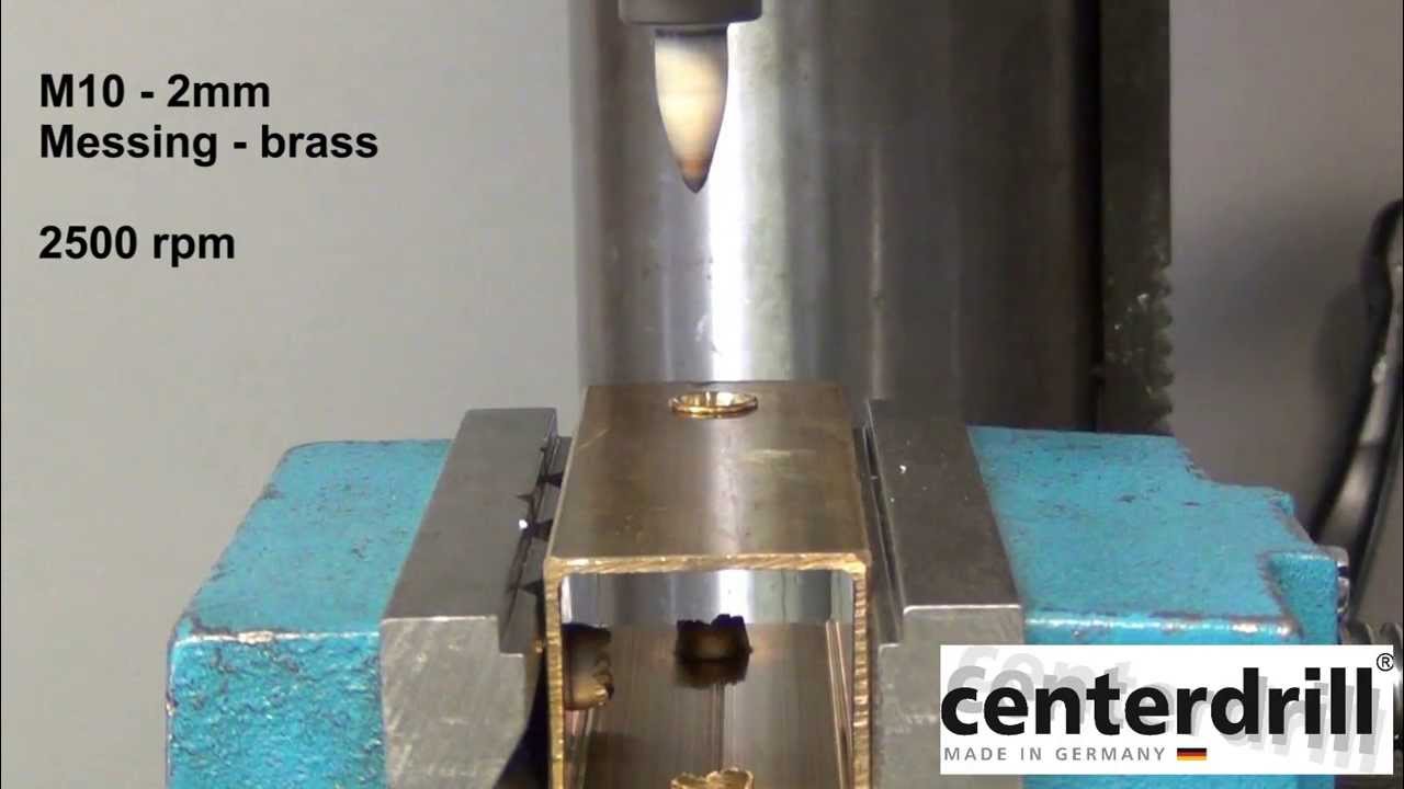 Centerdrill GmbH - Fließlochformen - Flowdrill - Prozessvideo - www.centerdrill.de - YouTube