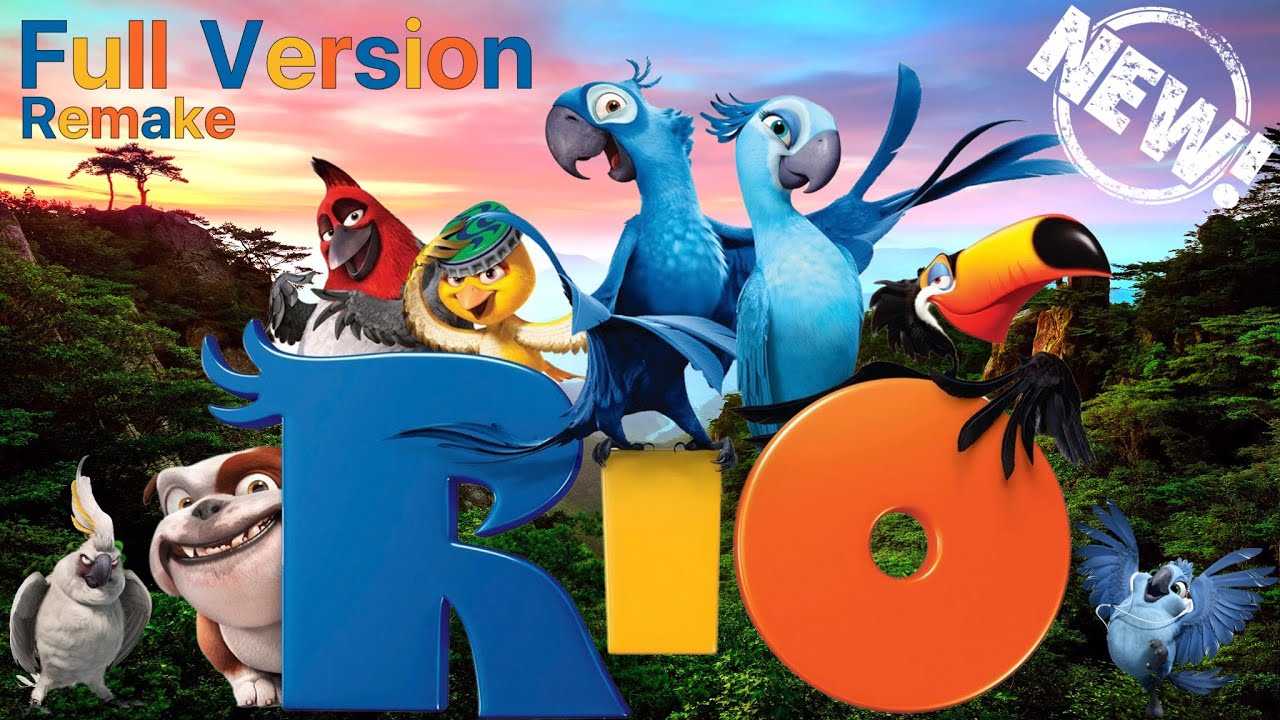 🦜 Rio Cartoon Real Wild Animals snd Birds Bring the Story to Life ...