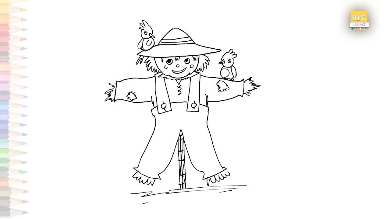 Scarecrow Outline