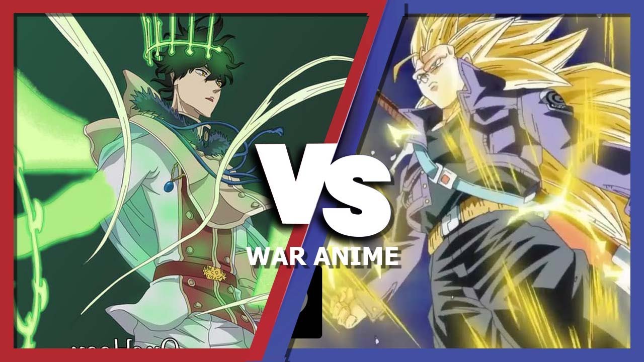 TRUNKS SSJ 3 VS YUNO (SPIRIT DIVE) MUGEN ANIME WAR, DRAGON BALL, NARUTO ...