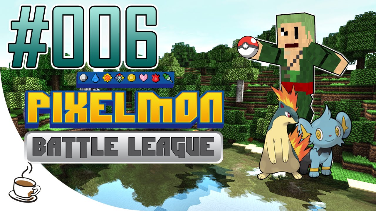 PIXELMON BATTLE LEAGUE MINECRAFT #006 - Mein 2. Pokemon! «» Let's Play ...