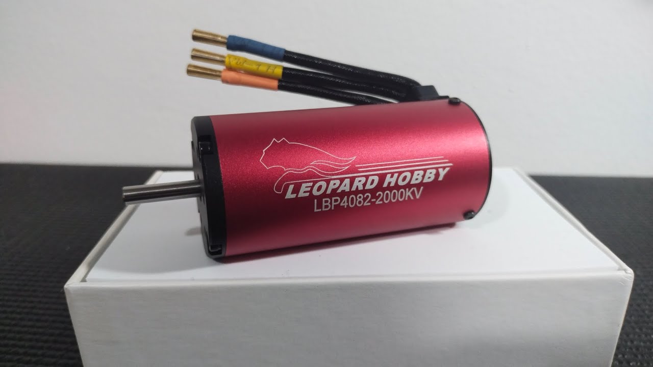 Unboxing Leopard 4082 2000kv brushless motor - YouTube