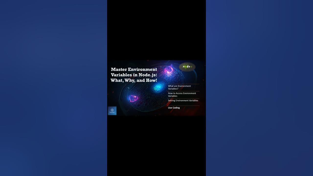 Mastering Environment Variables In Nodejs Setup And Access Env