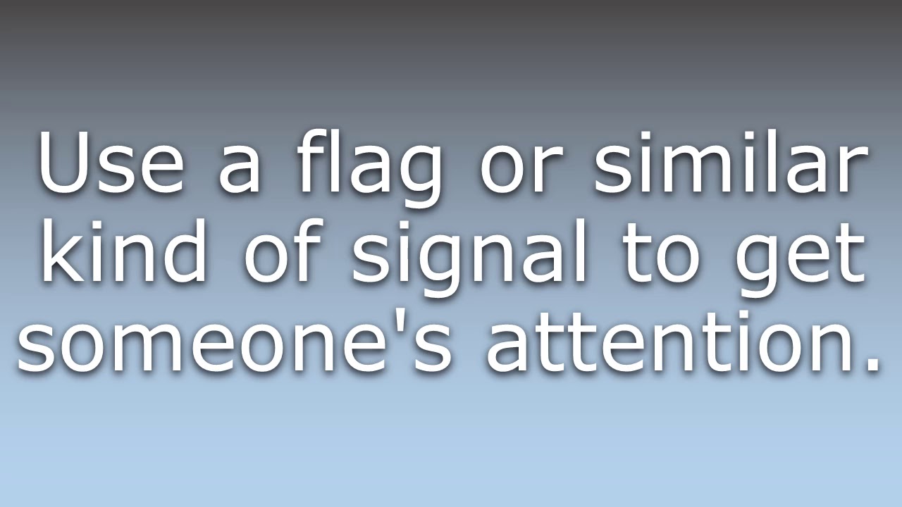 What Does Flag Down Mean YouTube what-does-flag-down-mean-youtube