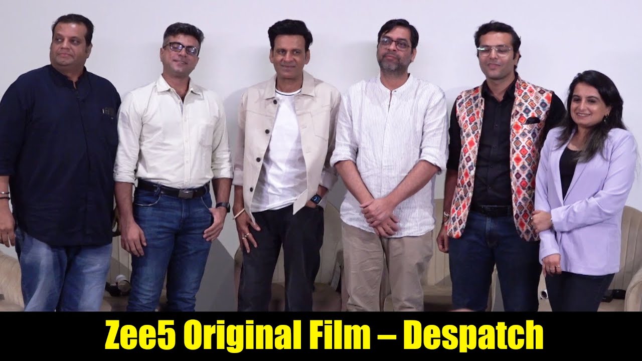Manoj Bajpayee, Director Kanu Behl Investigative Reporters For Upcoming Zee5 Film Despatch - YouTube