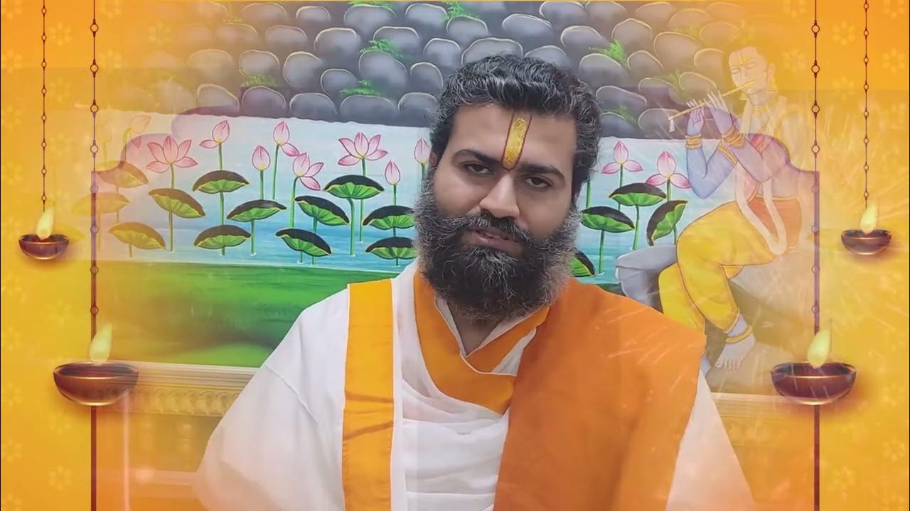 Inspirational Deepavali and Nutan Varsh Message | Pujya Shri Vrajrajkumarji Mahodayshri | VYO ...