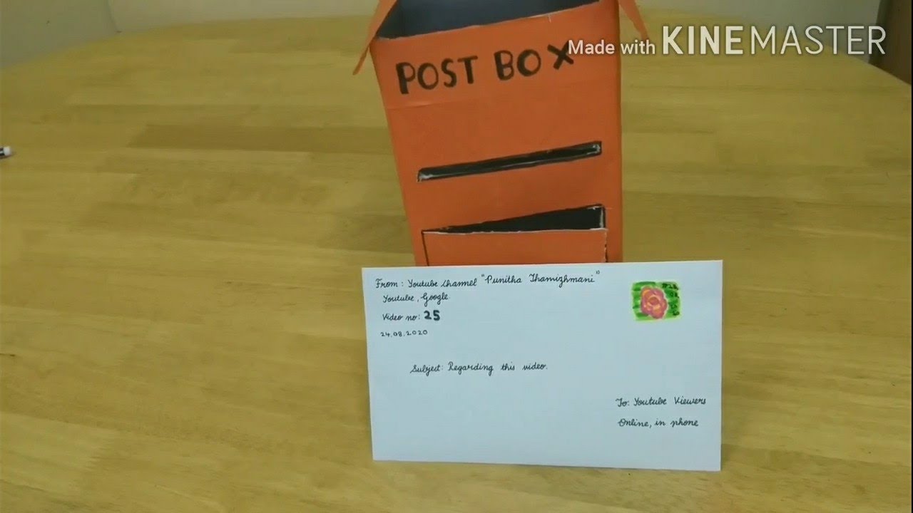 How to make a post box - YouTube