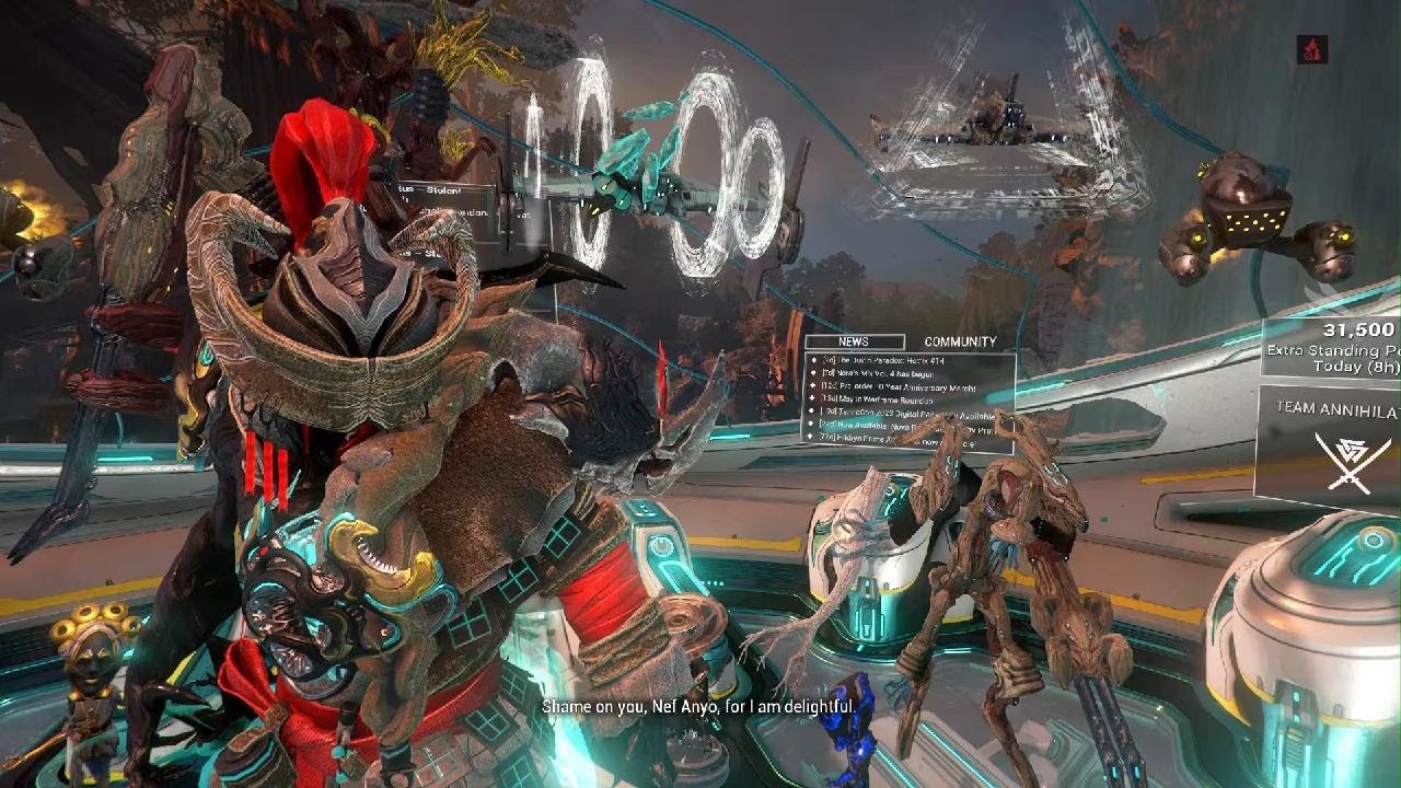 Warframe: Perform 20 Finisher attacks with only a melee weapon equipped ...