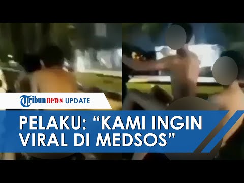 Remaja yang Ugal-ugalan dan Atraksi di Jalan Pakai Celana Dalam Minta Maaf: Kami Pengen Viral