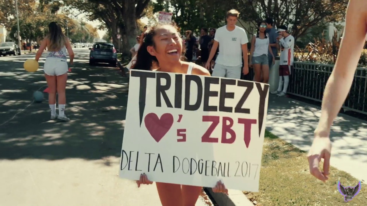 Tri Delta sorority USC || Dodgeball Tournament - YouTube