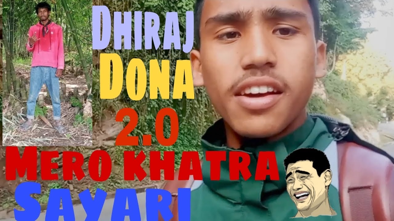 Dhiraj dona 2.0 //mero khatra sayari//sayari Ko barsat - YouTube