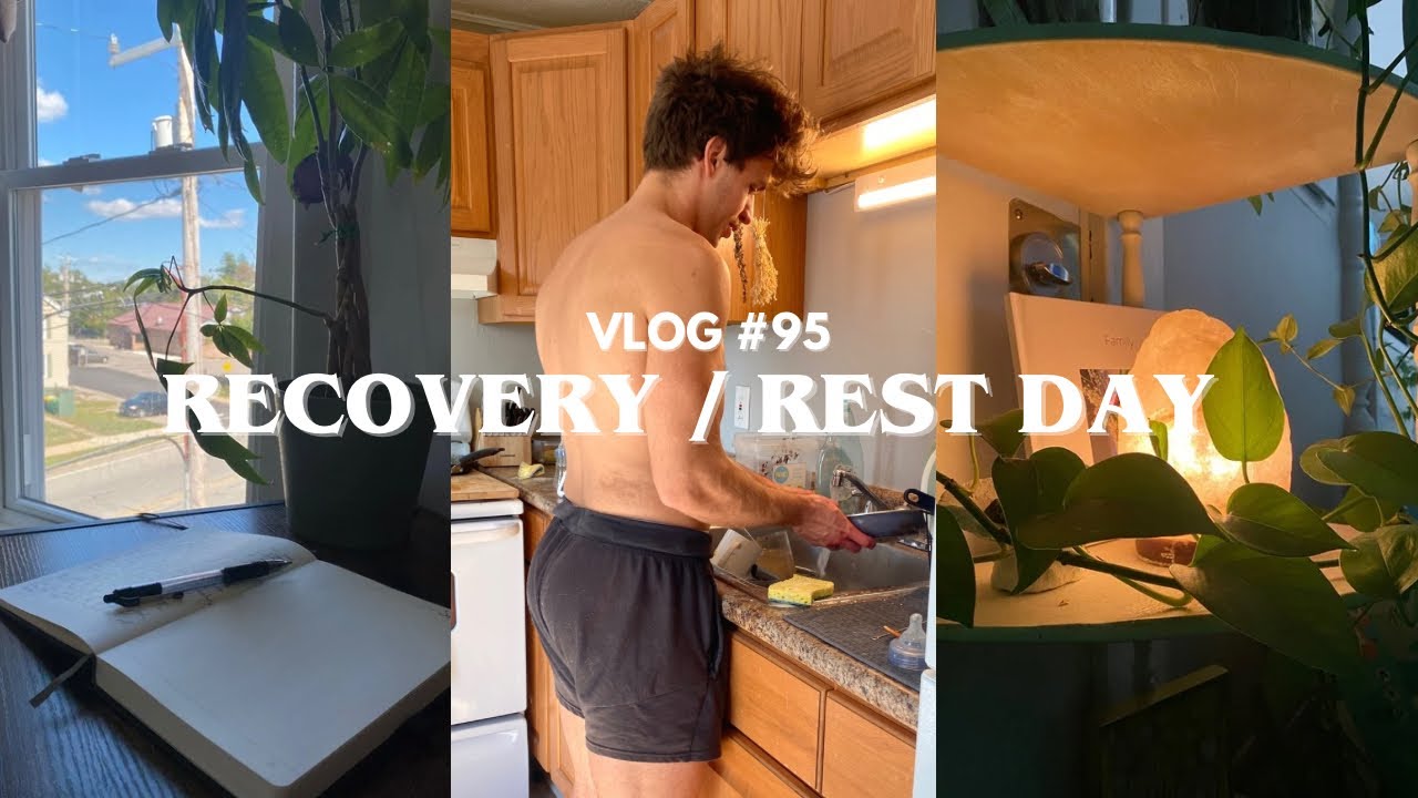Vlog #95 | A recovery / rest day | 100 days of vlogging - YouTube